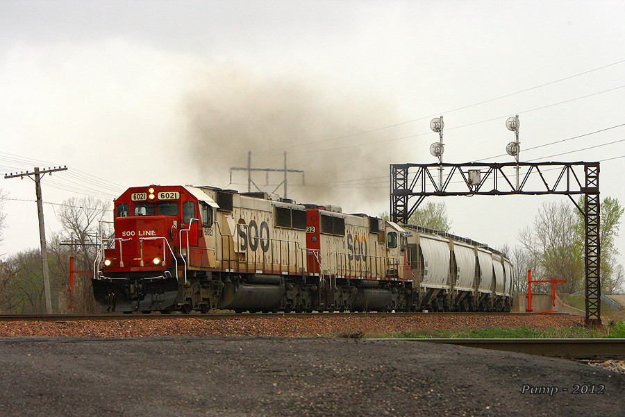 Southbound CP Manifest Train
